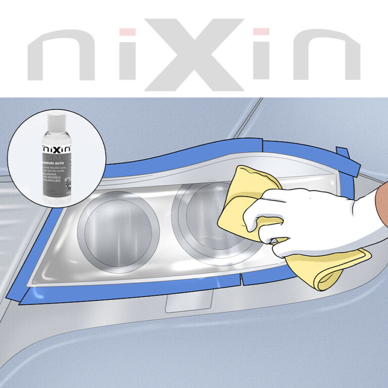 Soluție de Curățat Farurile Auto – niXin – niXin